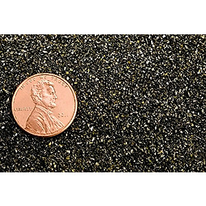 BLACK BEAUTY Abrasive Blast Media Fine Abrasive 20/40 Mesh Size for use in Sandblast Cabinet - 10 LBS