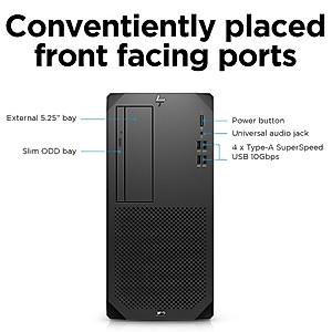 HP Envy Desktop Computer, Intel Octa-Core i7-11700F up to 4.9GHz, 64GB DDR4 RAM, 1TB HDD+ 1TB PCIe SSD, GeForce GTX 1660 Super 6GB GDDR6, Wi-Fi 6, Bluetooth 5.0, Windows 11, Conference Webcam