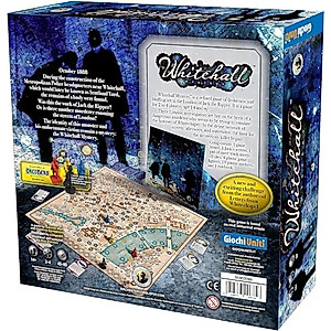Whitehall Mystery Board Game | Strategy Game for Teens and Adults | Detective Board Game | Fun Game for Game Night | Ages 13 and up| 2 to 4 Players | Average Playtime 60 Minutes | Made by Giochi Uniti