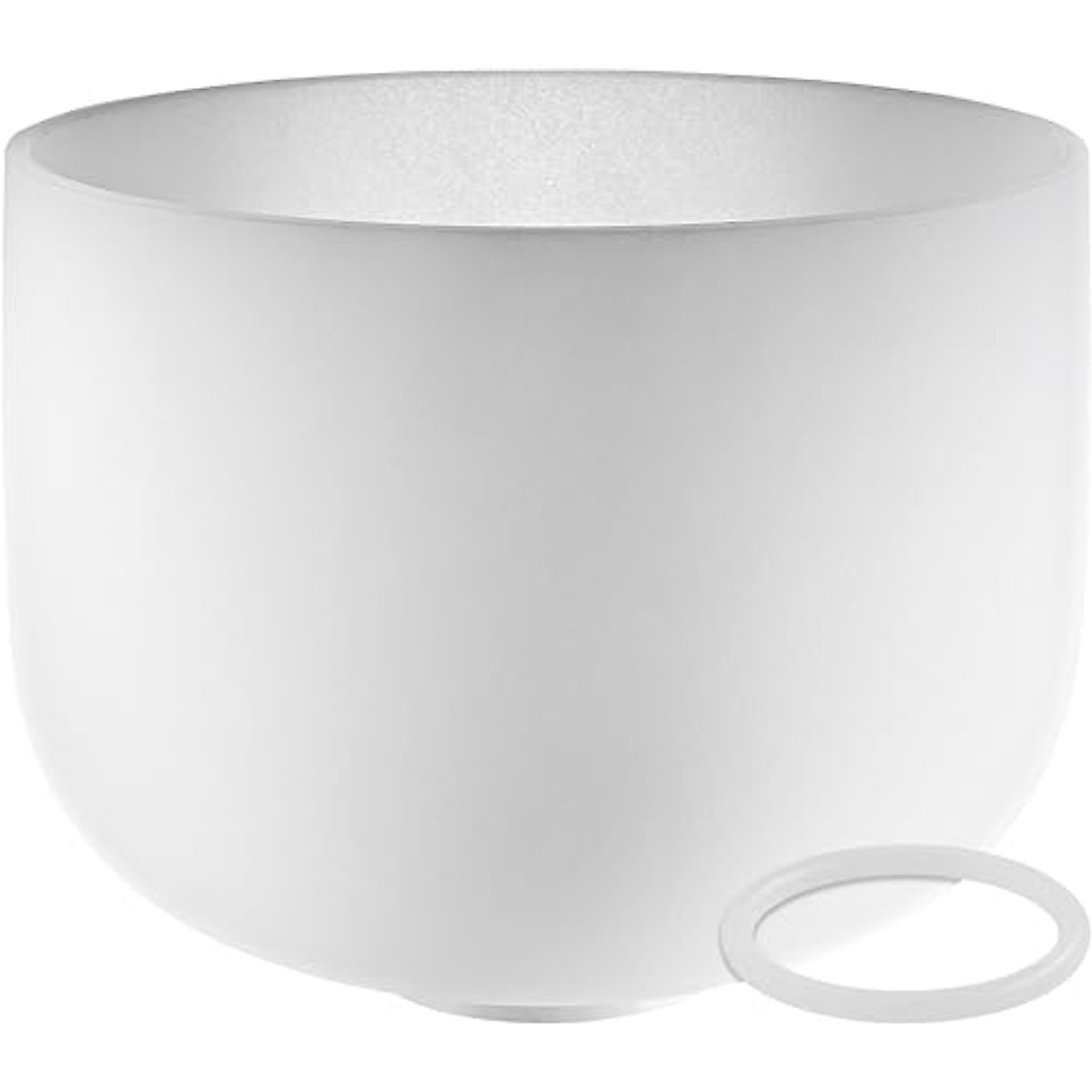Meinl Sonic Energy Crystal Singing Bowl 9" A Note Brow Chakra, High-purity Quartz — for Meditation, ASMR, Sound Therapy, Yoga