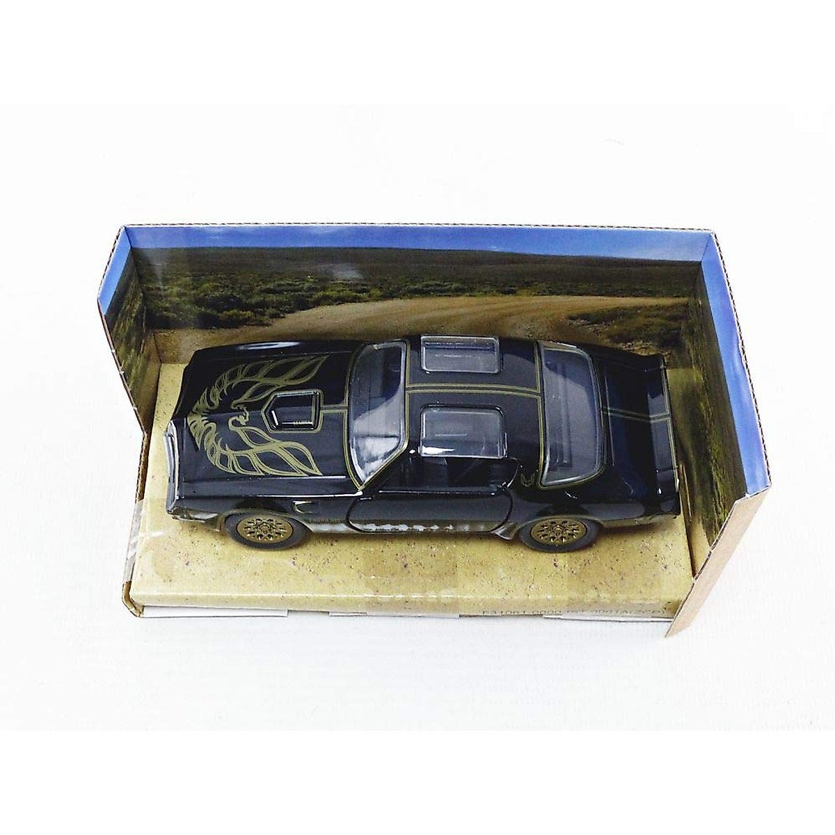 Jada Toys Hollywood Rides Smokey & The Bandit 1977 Pontiac Firebird 1: 32 Diecast Vehicle (31061), Black