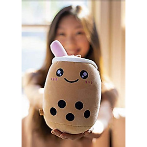 The Original Boba Tea Reversible Boba Plush - Happy to Mad (Reversible Boba Plushie)
