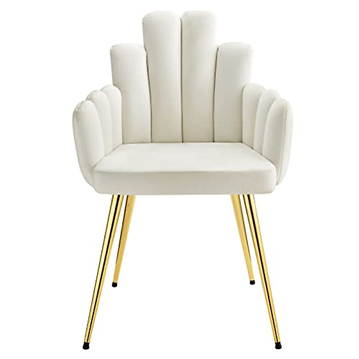 Modway Viceroy Dining Chairs, Gold White