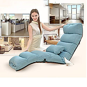 LIUZH Lazy Sofa Tatami Net Red Folding Dormitory Bed Living Room Single Bedroom Balcony Bay Window Chair