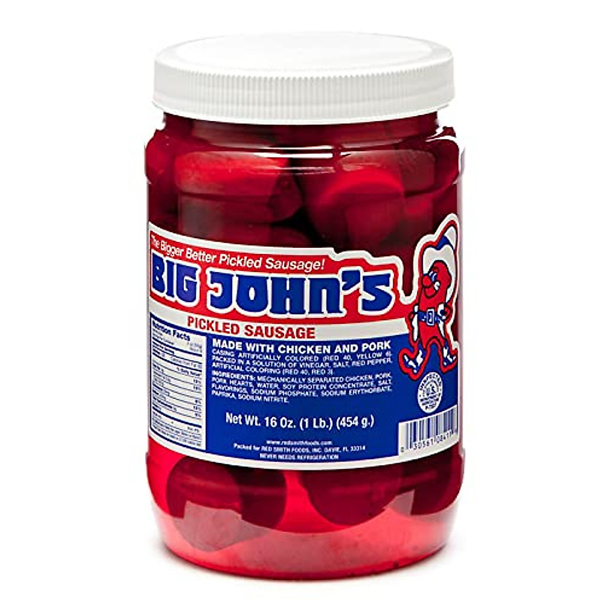 Big John's Pickled Sausage 16oz Jar