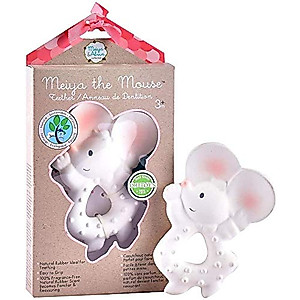 Tikiri Meiya The Mouse Teether (White)