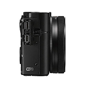 Sony RX100VA 20.1MP Digital Camera: RX100 V Cyber-shot Camera Black (Renewed)