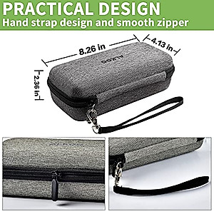 Case Compatible with Texas Instruments TI-84 Plus CE/TI-84 Plus/TI-83 Plus/TI-30XS / TI-36Pro Graphing Calculator, Scientific Calculators Box for Ruler, Rubber, Pencil and Other- Dark Grey