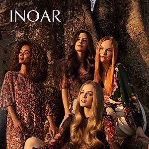 INOAR - Nano Keratin Deep Cleansing Shampoo (Step 1) & Volume Reducer (Step 2), Chemically Treated Hair, AntiFrizz, Coconut, Vegan Hair Product, Cruelty Free Haircare for Men and Women (1 Liter Duo)