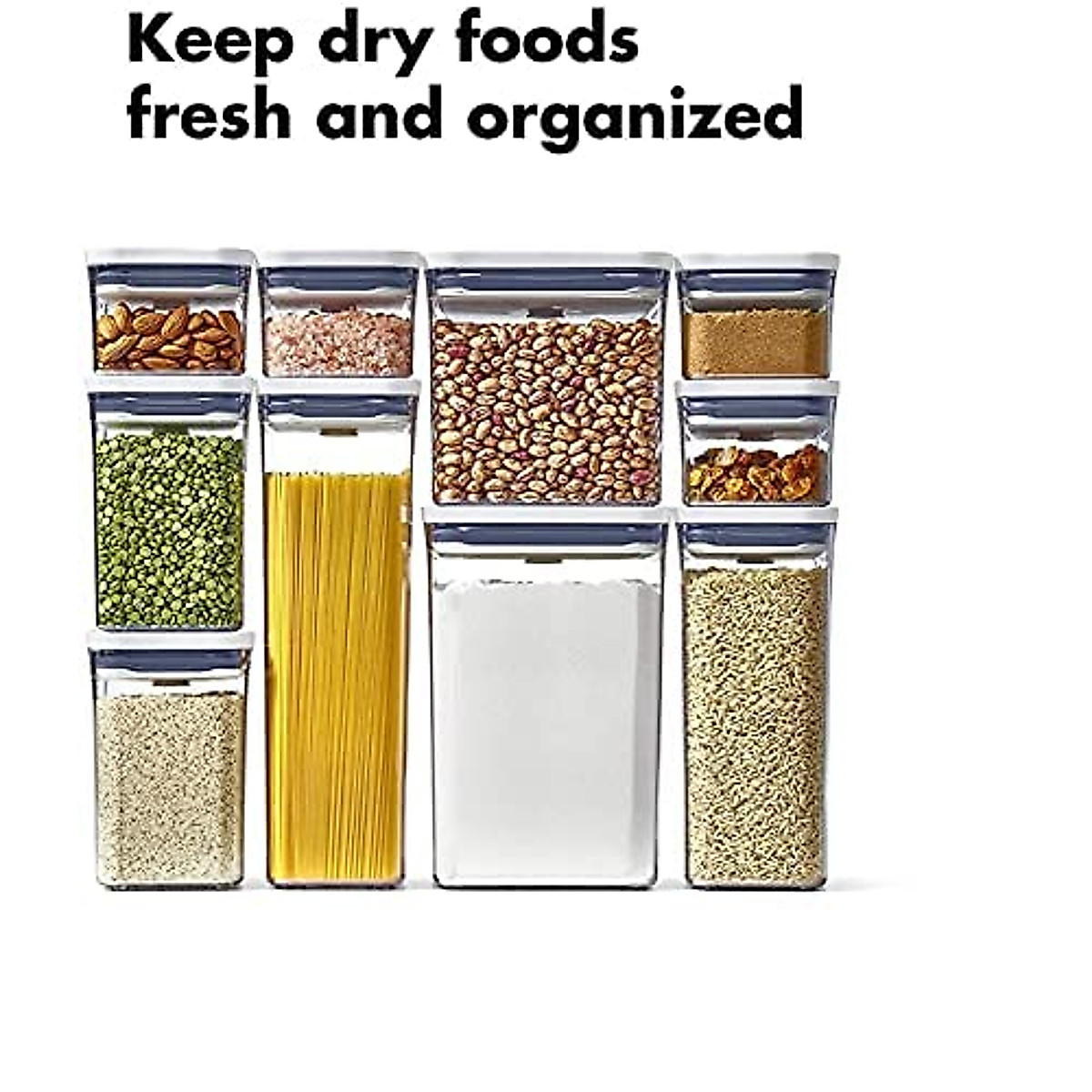 OXO Good Grip 10-Piece POP Container Set with 10 Labels