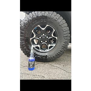 Lane’s Car Tire Shine Spray (32oz) for Long Lasting Extra Glossy Shine. An Easy to Use Protection from Cracks, Dullness & UV for Your Vehicle Tires