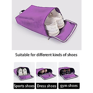 Portable Shoe Bag with Mesh for Travel, Shoes Storage Pouch Organizer Bags for Packing