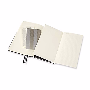 Moleskine PRO Project Planner, Hard Cover, Large (5" x 8.25") Black, 288 Pages