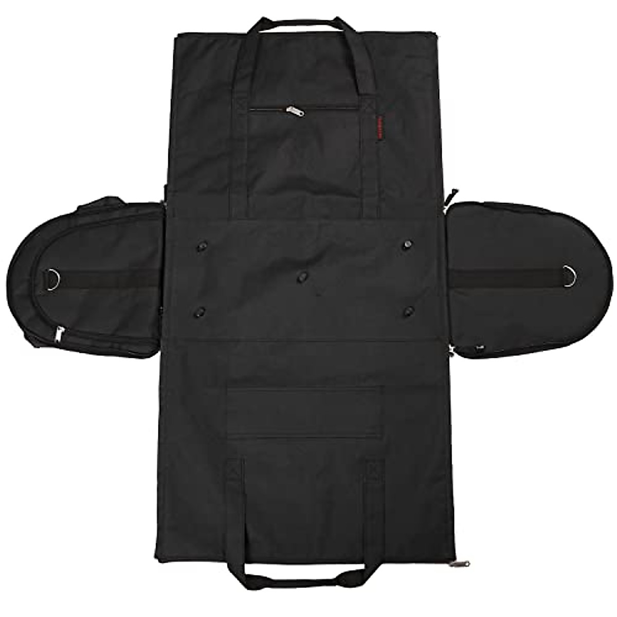 Travelers Club Duffel and Garment Bag, Black, 24-Inch