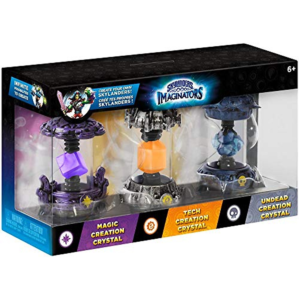Skylanders Imaginators - Crystal 3 Pack - Magic, Tech and Undead (Xbox One/PS4/PS3/Xbox 360/Nintendo Wii U)