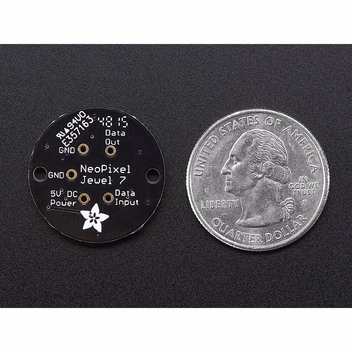 Adafruit Industries NeoPixel Jewel - 7 x 5050 RGBW LED w/Integrated Drivers - Warm White - ~3000K