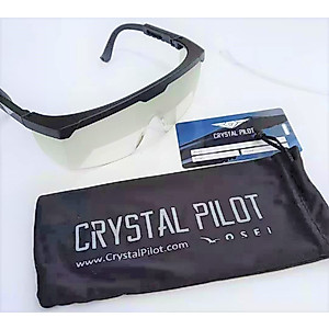 Crystal Pilot IFR View Limiting Device and Bag Tag with Light Gun Signals