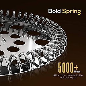 Utopia Kitchen 51 Ounce French Press Espresso and Tea Maker with Triple Filters, Stainless Steel Plunger and Heat Resistant Borosilicate Glass - Black