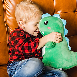 Snuggie Buggies Dinosaur Stuffed Animal Ultra Soft Cute Stuffed Dinosaur T-Rex Plush Stuffed Animals for Boys and Girls
