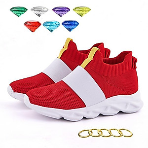 Boys Sneakers Shoes for Kids Boys Girls Red Sneakers Birthday Fashion Walking Shoes