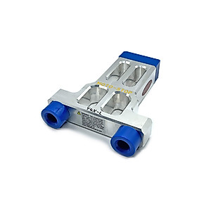 MOTO-STOP transom saver 4 13/16" Trim Rod Spacing skeleton - 2 piece. For motors with 2 trim rods, kit includes steering clips and a canvas bag.