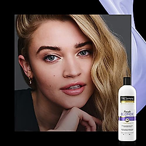 TRESemmé Pro Collection Purple Blonde Conditioner for Blonde and Silver Hair Hair Conditioner for Brilliant Color 20 oz