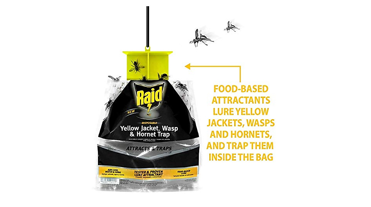 Effective Raid Wasp Trap (3-Pack) for Your Outdoor Needs