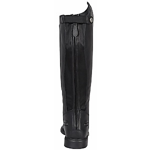 TuffRider Plus Rider Dress Boot- Xwide-Short Black 7 LD