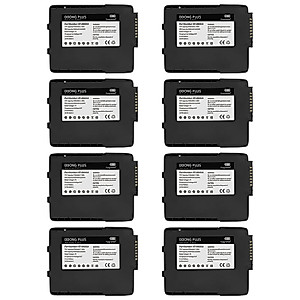 (8PCS) BT-000318 Battery BT-000318-01 Barcode Scanner Battery [Upgraded Capacity] for Motorola Symbol Zebra TC55 TC70 TC75 TC77 TC700H TC700K TC70X TC720L TC75X Barcode Scanner Replacement Battery