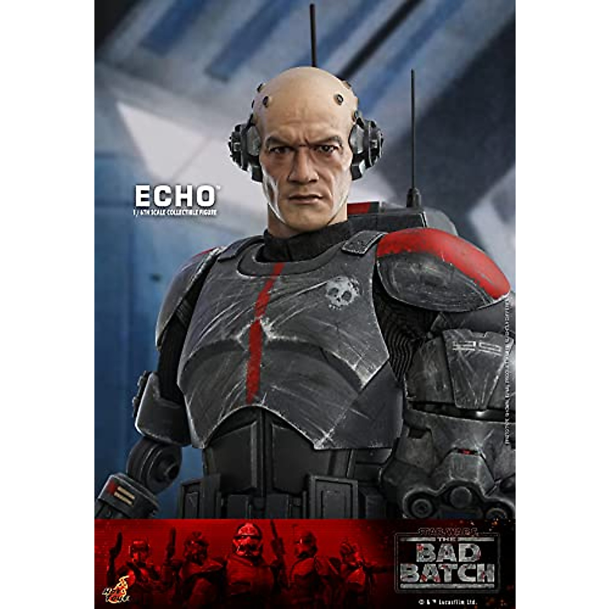 Hot Toys 1:6 Echo - Star Wars: The Bad Batch, Black