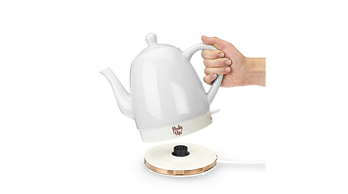 Fast Boiling Pink Up Noelle Electric Tea Kettle