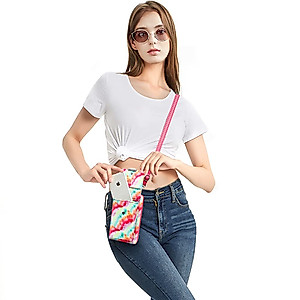 OIDERY Small Crossbody Phone Bags Cellphone Wallet Purse for Women with Credit Card Slots