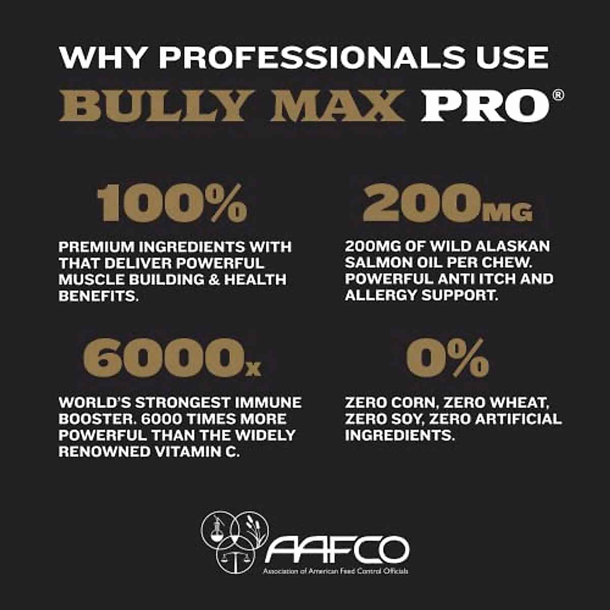 Bully Max 2X Calorie Dry Dog Food PRO Series | High Calorie High Protein Dog and Puppy Food | Healthy Weight Gain and Muscle Mass for All Breeds | 600 Calories per Cup | Slow-Cooked | 16 Lbs. Bag