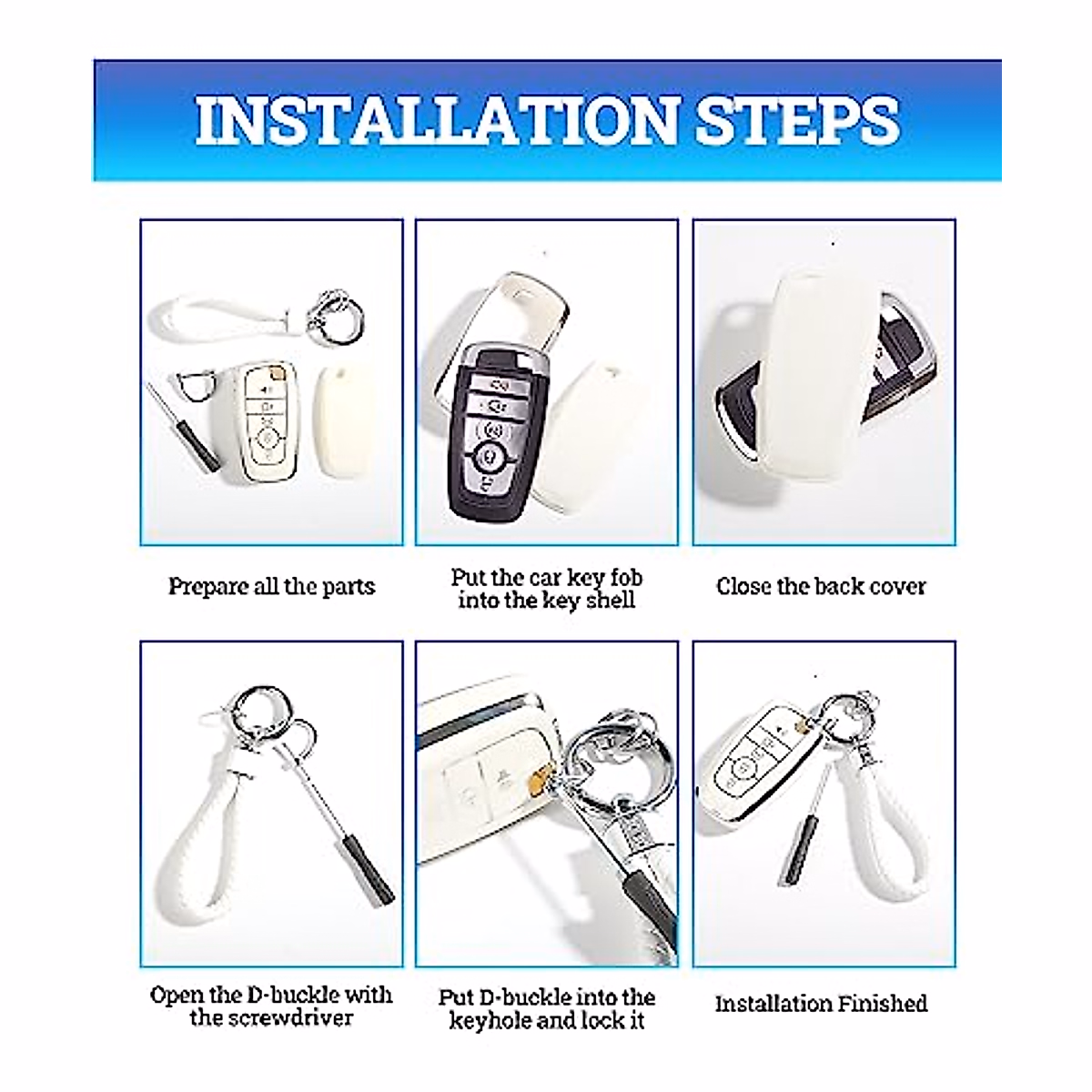 Zlirfy Smart Remote Key Fob Cover,Key Covers for Car Keys with Leather Keychain,Car Cover,Soft TPU Case Protection,Car Keychain Holder Most Model of Cars (for Honda a) 662QCYST002