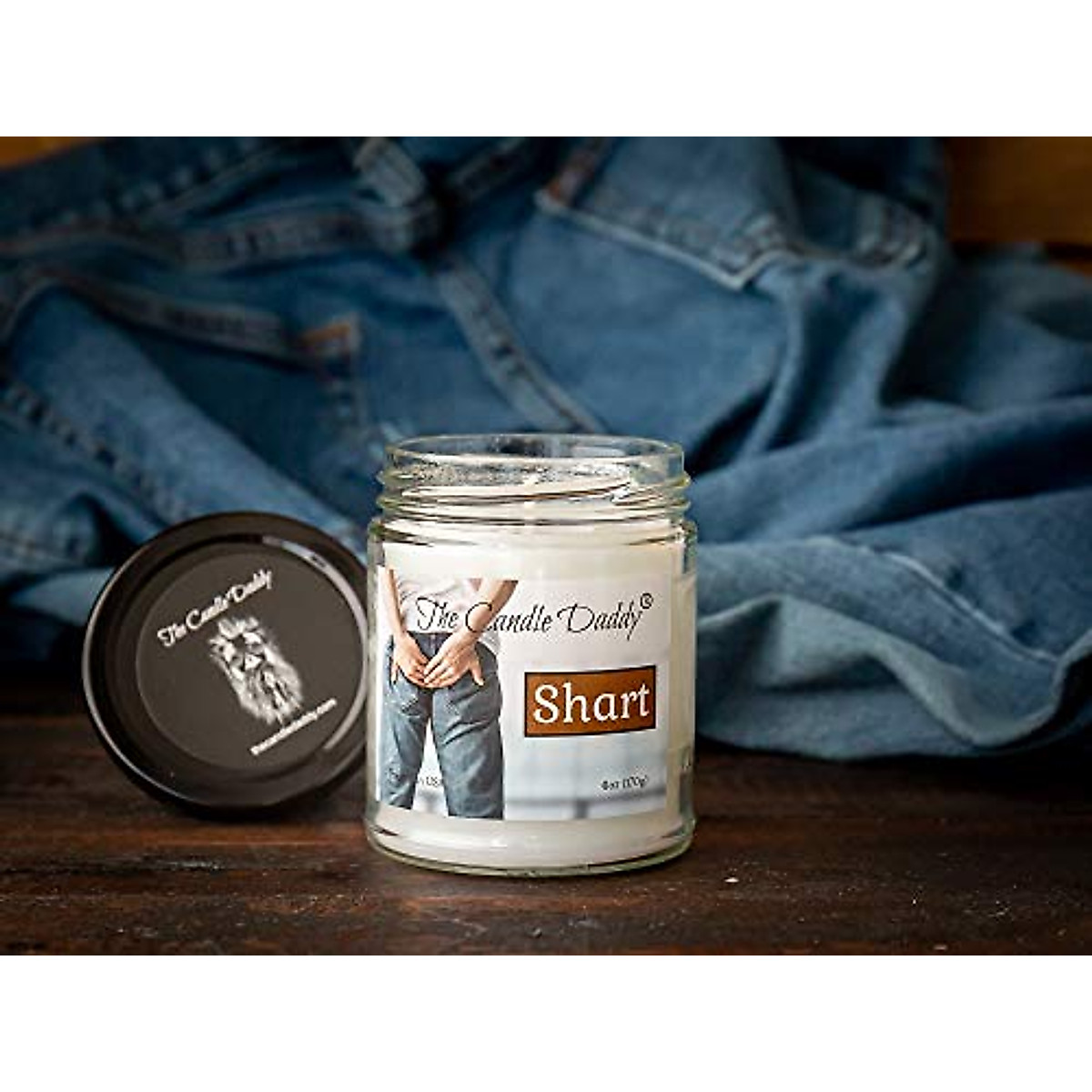 Shart - Terrible Near Turd Scented Melt- Maximum Scent "- Funny 6 oz Jar Candle- 40 Hour Burn time Hilarious Prank Gag Gift for Him Her Best Friend BFF Joke Candle