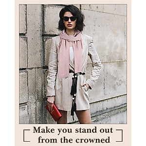 ramede 24 Pcs Women Hijab Scarfs Soft Scarf Shawl Lightweight Long Wraps for Whole Season, 24 Colors