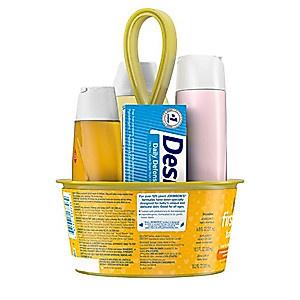 Johnson's First Touch Baby Gift Set, Baby Bath, Skin, & Hair Essential Products, Kit for New Parents with Wash, Shampoo, Lotion, & Diaper Rash Cream, Hypoallergenic & Paraben-Free, 5 Items