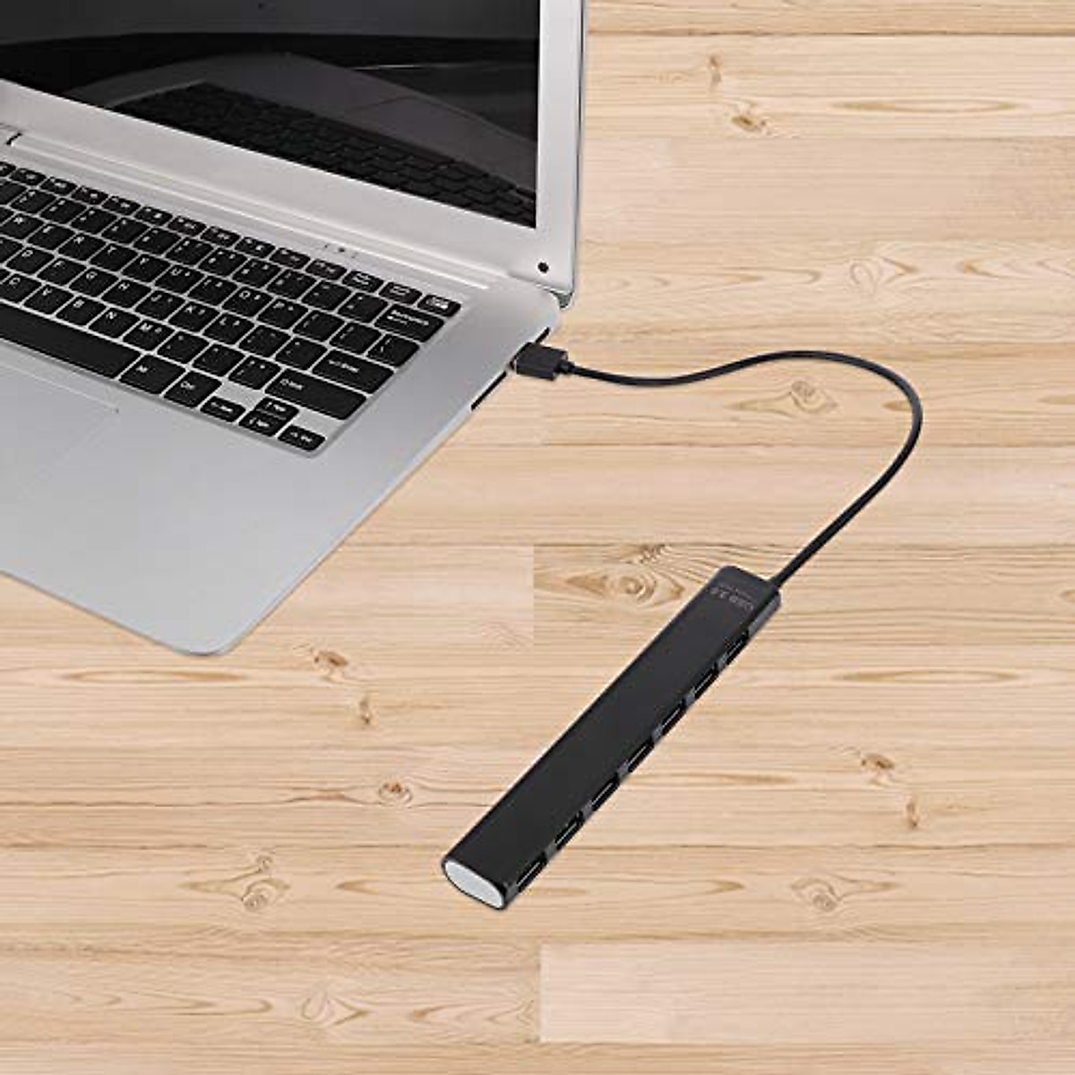 OSALADI USB Hub USB Hub USB Hub USB Hub 7-in-1 Computer Hub Adapter with Cable Multi-Port Expansion Transfer Adapter for Pc Laptops Tablets USB Splitter USB Splitter USB Adapter USB Adapter