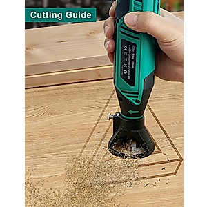 Ogeto Corded Power Rotary Tools with 6 Variable Speeds, 131 Accessories, Powerful Engraver, Polisher, and Sander, 5000-35000RPM Electric Drill Set for Handmade Projects and DIY Creations