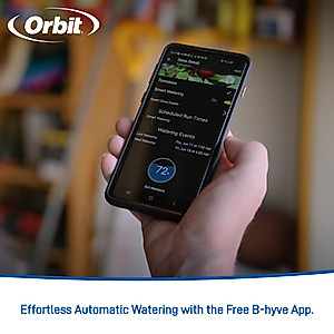 Orbit 21004 B-hyve Smart Hose Faucet Timer with Wi-Fi Hub, Compatible with Alexa ,GRAY