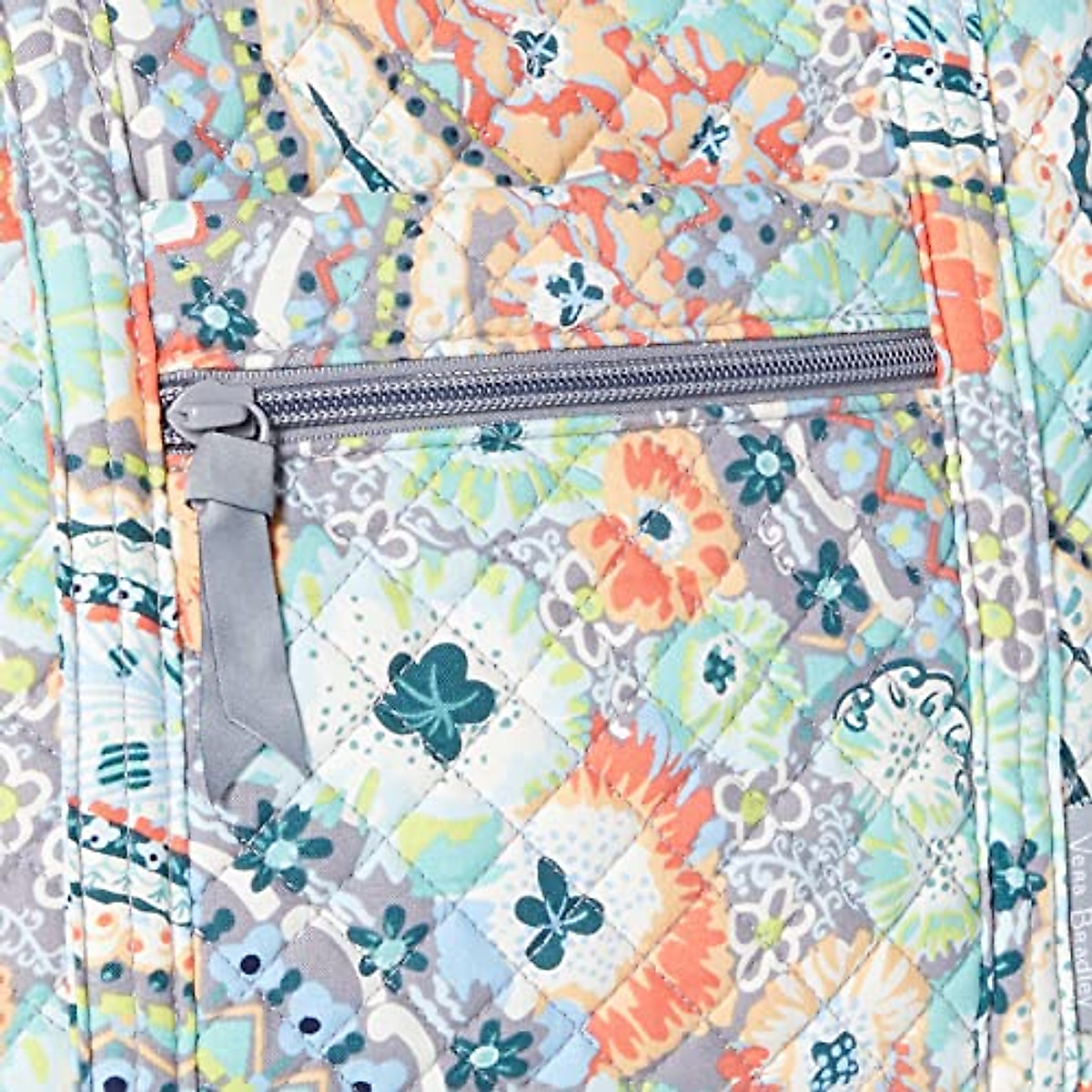 Vera Bradley Small Vera Tote Bag, Citrus Paisley-Recycled Cotton