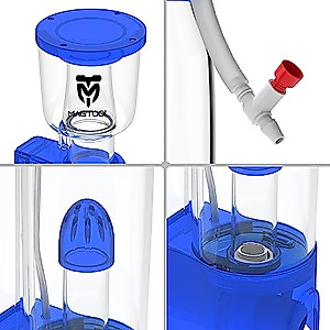 MagTool Aquarium Nano AIO Tank Protein Skimmers for All in One Reef Tank Up to 40Gal with High Tech Sine Wave Adjustable DC Needle Pump (AIO-70P)