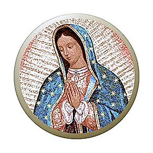 Our Lady of Guadalupe La Virgen de Guadalupe Phone Grip PopSockets PopGrip: Swappable Grip for Phones & Tablets