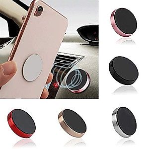 XBWEI Universal Magnet Wall Sticker for Magnetic Mobile Phone Holder Car Dashboard Mobile Bracket Cell Phone Mount Holder Stand (Color : C)