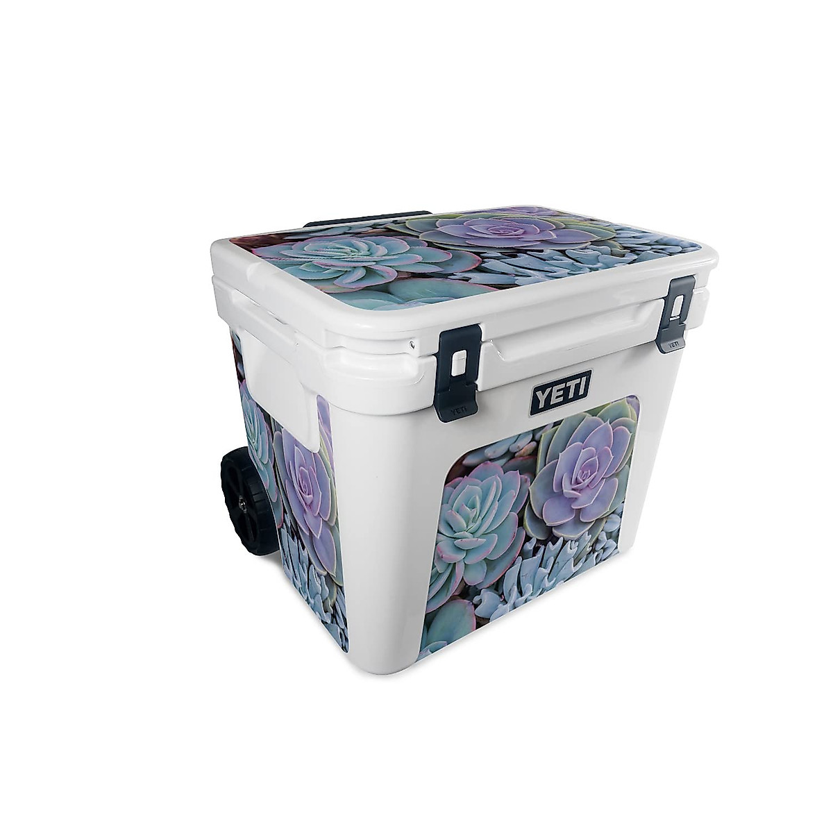 MightySkins Skin Compatible with Yeti Roadie 60 Wheeled Cooler - Succulent | Protective, Durable, and Unique Vinyl Decal wrap Cover | Easy to Apply, Remove, and Change Styles | Made in The USA