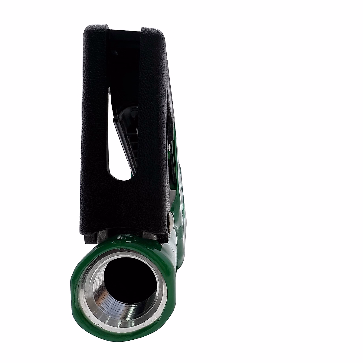 PANCYCW Green 3/4" NPT Automatic Fuel Nozzle Auto Shut Off Nozzle Gas Pump Nozzle Max Flow Rate 16 GPM With 3-Notch Hold Open Clip13/16"Spout Used for Gasoline Oil, Kerosene Biodiesel