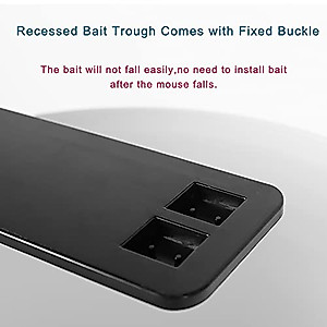 EASYTAO Mouse Trap Bucket,Walk The Plank Rat Trap Mice Traps for House,Humane Rat Trap Auto Reset,Rat Trap Bucket Spinner Ramp Included Sanitary Safe Mousetrap Catcher for Indoor Outdoor