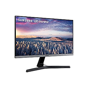 SAMSUNG SR35 Series 24-Inch FHD 1080p Computer Monitor, 75Hz, IPS Panel, HDMI, VGA (D-Sub), 3-Sided Border-Less, FreeSync (LS24R350FZNXZA)