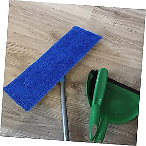 minkissy 4pcs Mop Replacement Cloth Spray Mop Pads Mop Pads Refill Commercial Cleaning Refills Reusable Mop Pads Clean Mop Pad Mop Pad Replacement Mop Filling Pad Coral Fleece