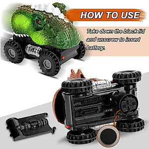 Niskite Dinosaur Toys for 2 Year Old Boy: Toddler Boy Toys for 3 Year Old Boys,Dinosaur Toys for Kids 3-5,Dino Car Toys for 2 3 4 Year Old Boy Birthday Gift Ideas